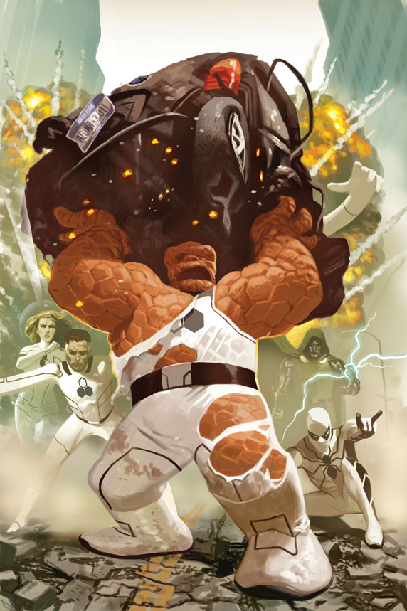 Fantastic Four The Thing Face