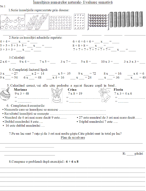 EDUCATIA CONTEAZA : CLASA a III - a