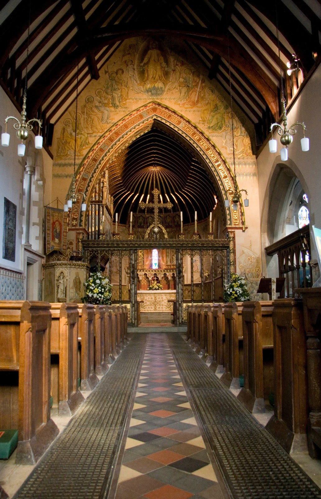 Victorian Churches: 111 - Henry Woodyer: St Peter, Hascombe, Surrey ...