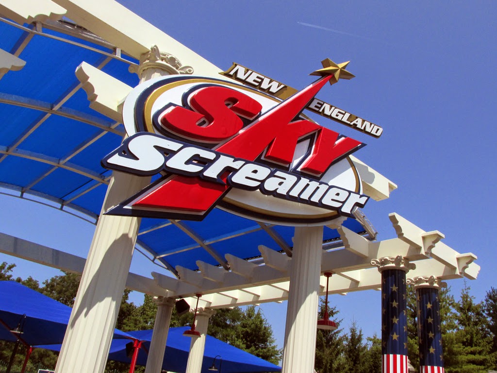 Amusement Park... Stuff: 400 feet of fun, New England SkyScreamer