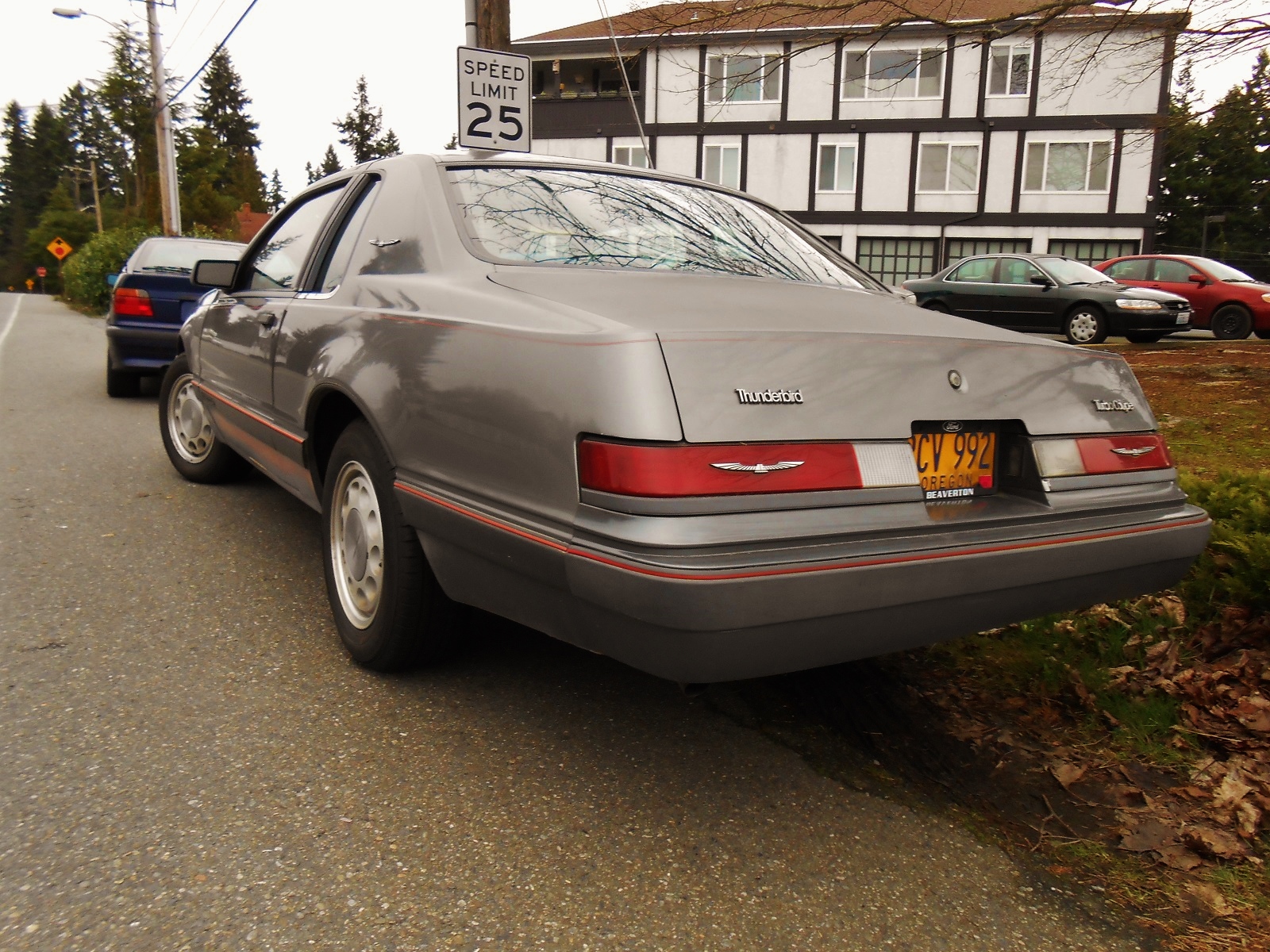 Seattle's Parked Cars: 1985 Ford Thunderbird Turbo Coupe