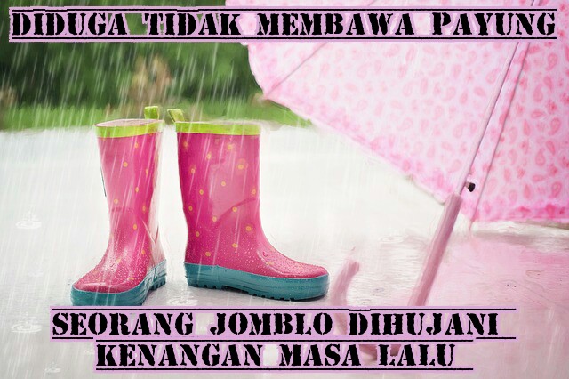 Meme hujan lucu romantis