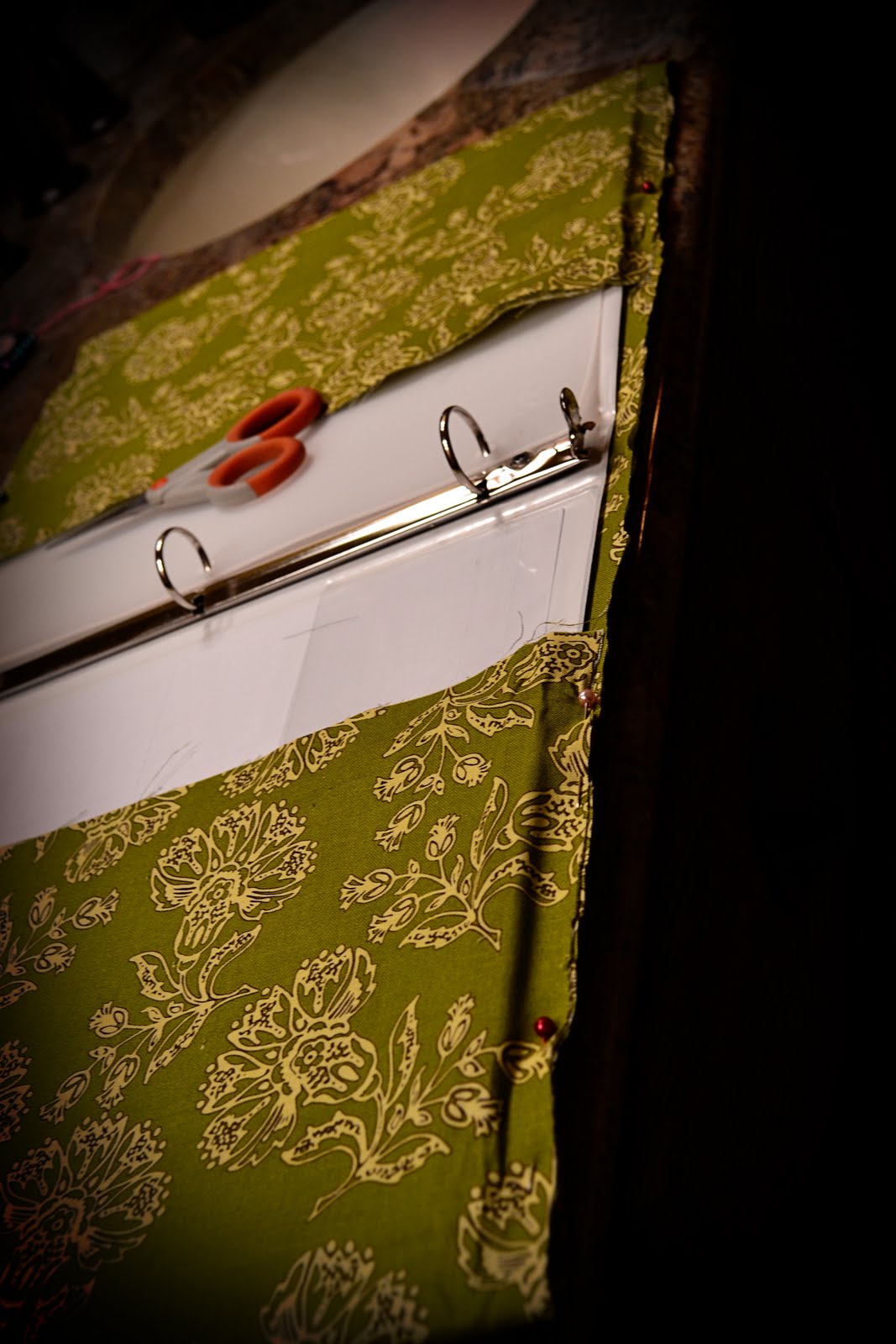 *One Domestic Darling...: DIY Binder of Cuteness! (No Sewing)