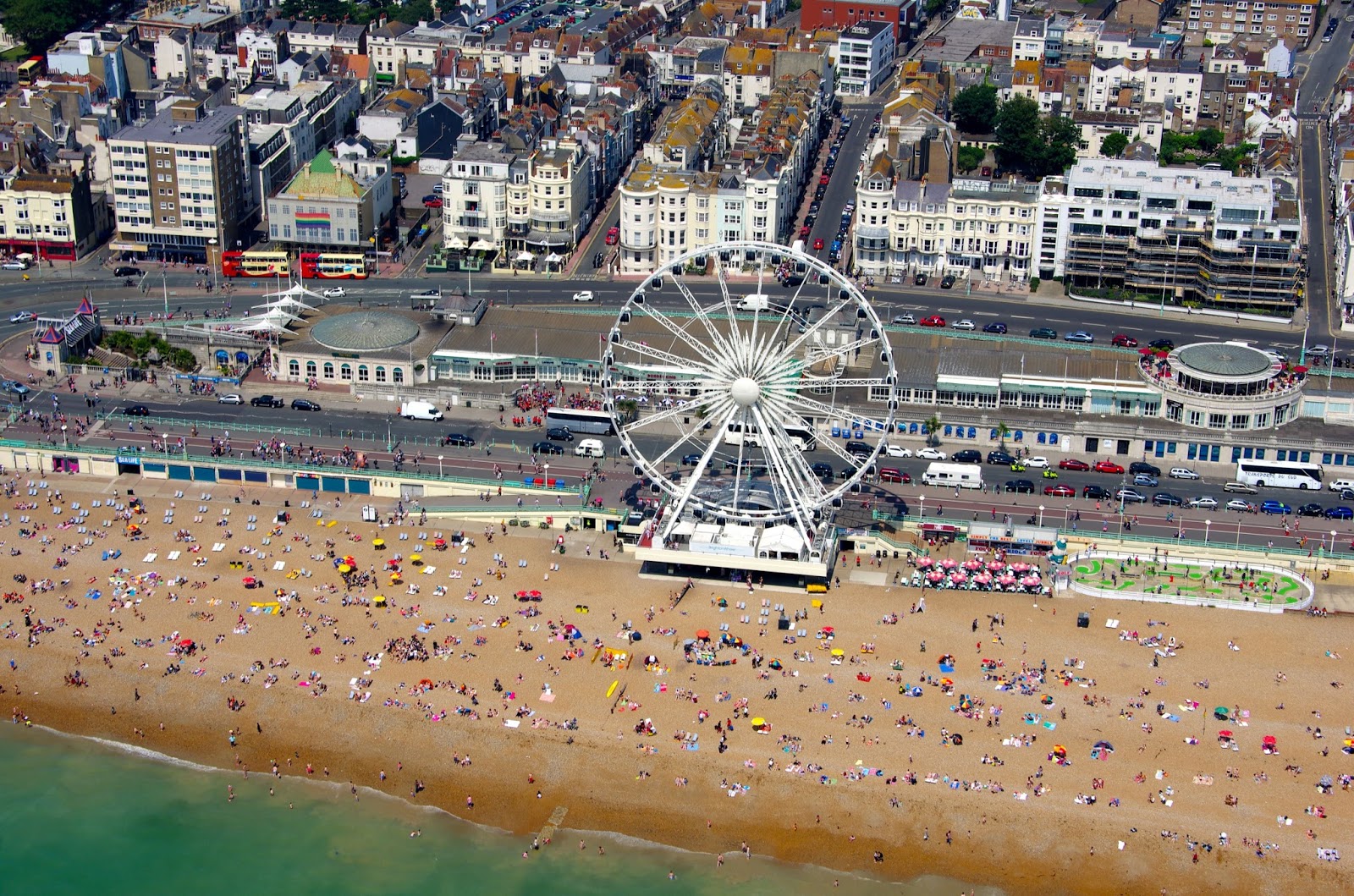 Aerial Advertising with Airads: Brighton's Big Wheel