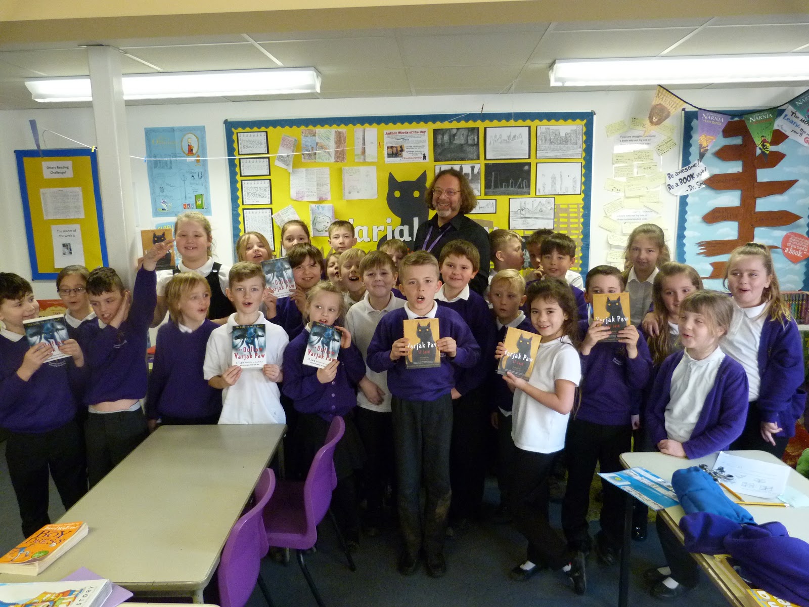 SF SAID: Author Visits: Moorlands Primary