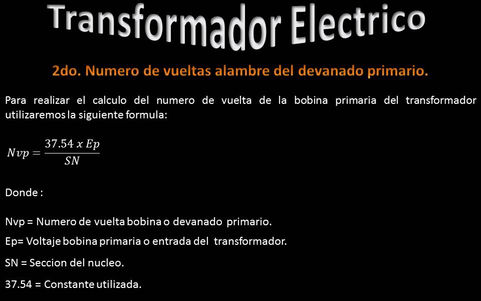Aprende a calcular un transformador | http://jmactualidades.com
