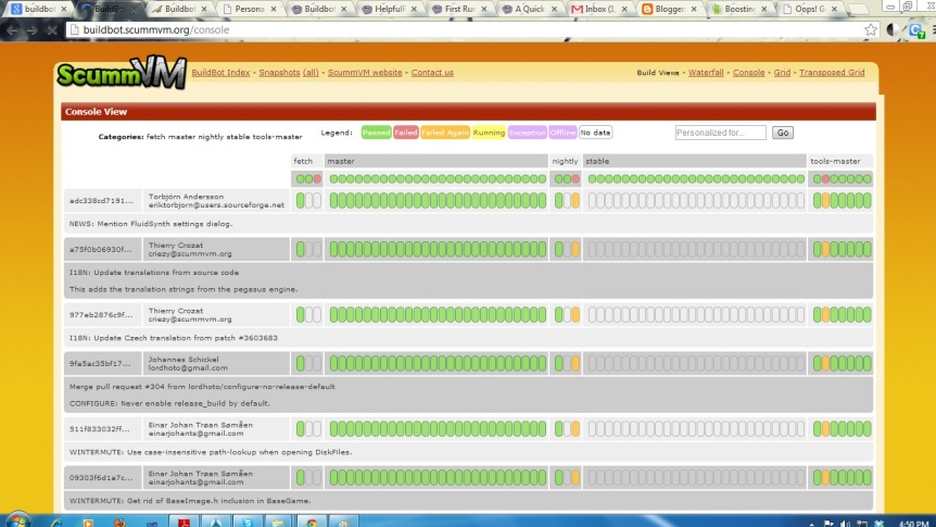 Boosting Technologies: Buildbot