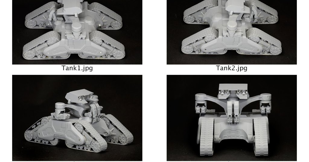 Toys n' News: Preview Cinemachines Hunter Killer Tank par NECA