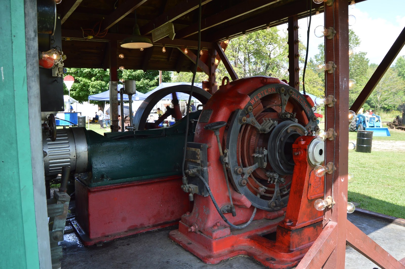 Industrial History: Hesston Steam Museum's Stationary Steam Engine Exhibit