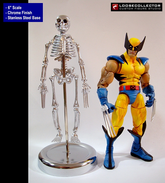 Loosecollector Custom Figures Archive: Wolverine's Adamantium Skeleton