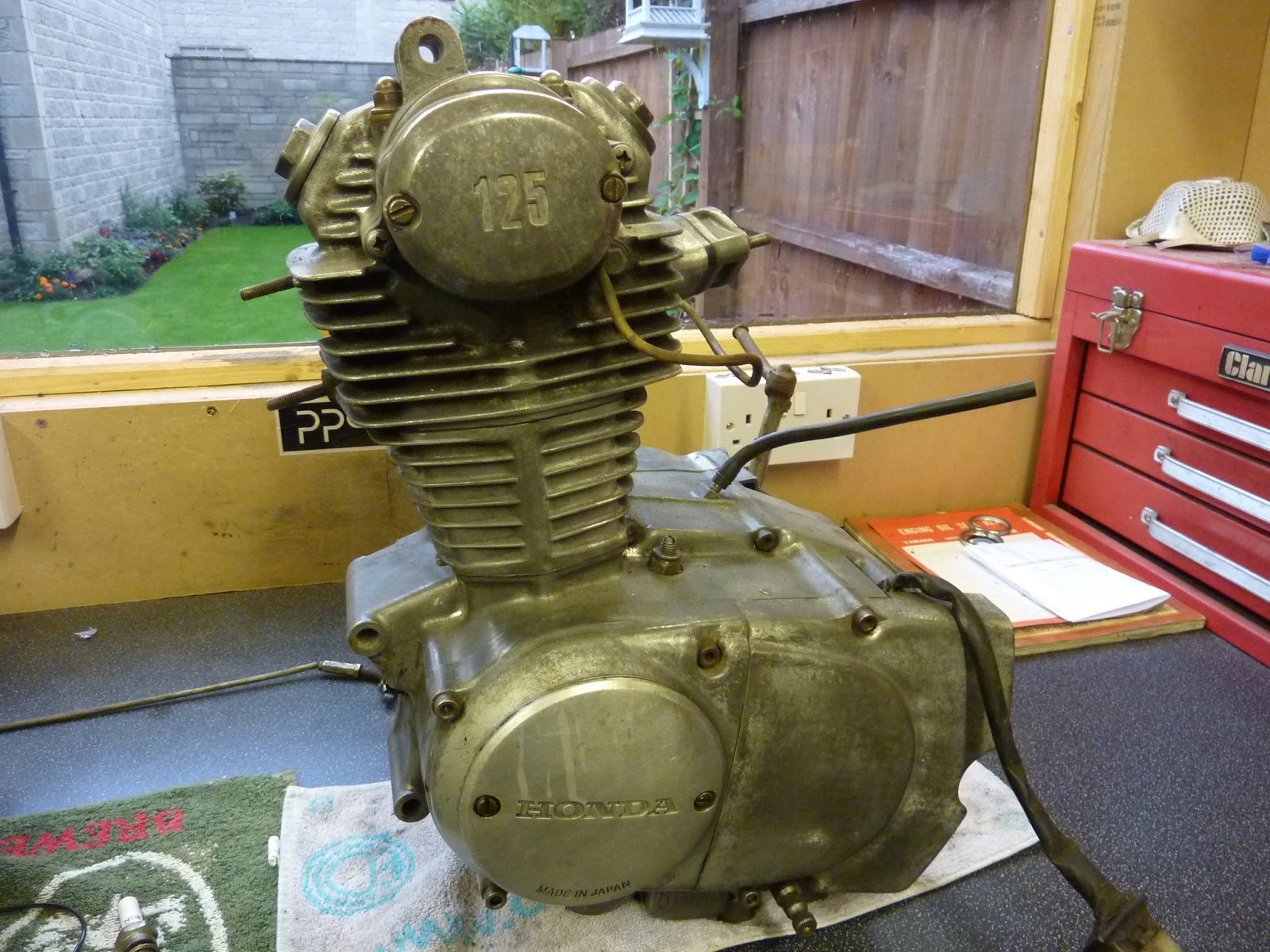 MGM Bikes : Honda SL125 Engine