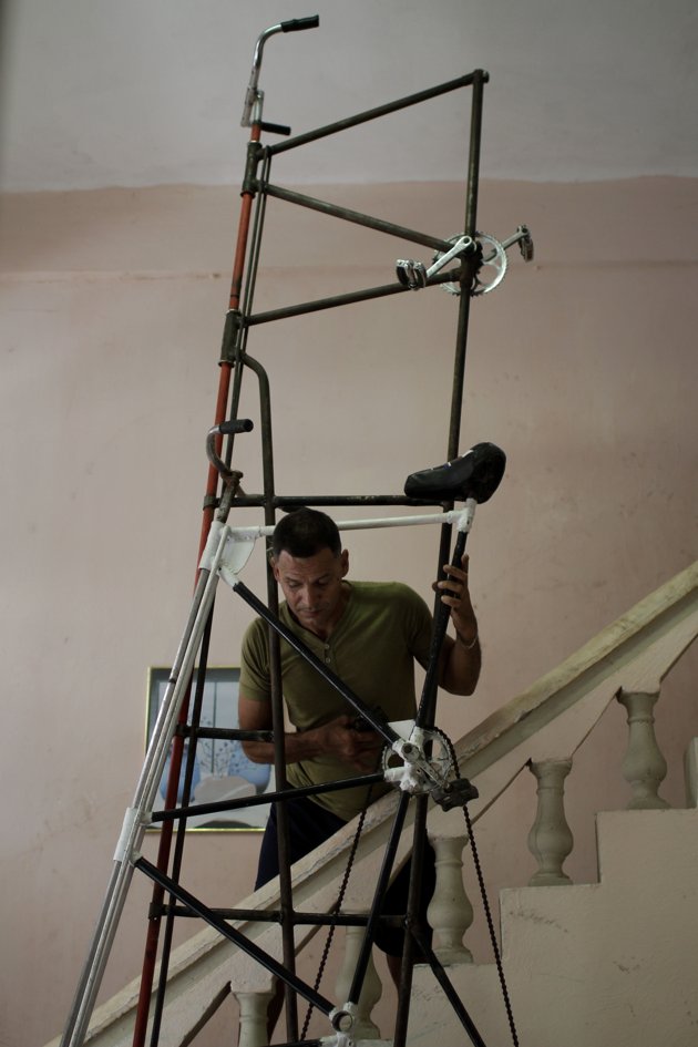 Cuban Man Builds 13 Foot Tall Bike | BEST ART HAIRSTYLES