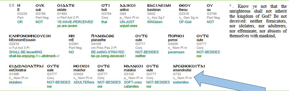 Live For God: 1 Corinthians 6:9 does state that homosexuals will not ...