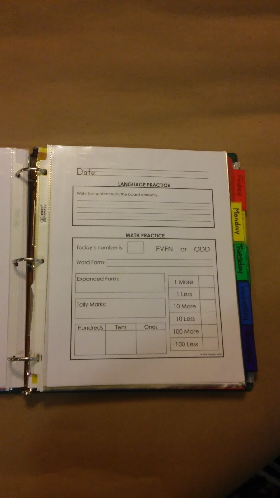 Homeschool - the fun way!!!: Daily Learning Binder