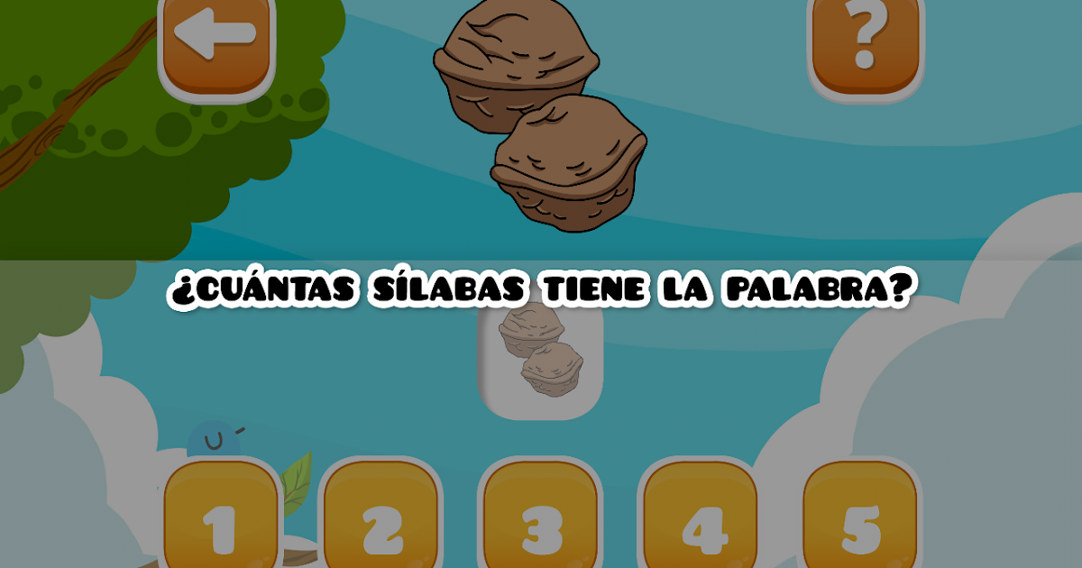 PROBANDO APPS: JUEGA CON LAS SÍLABAS