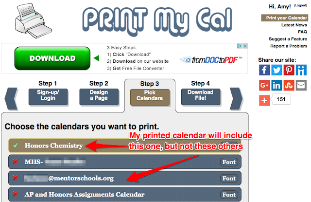 A Lever and a Place to Stand: Use Print My Cal to Print a Google Calendar