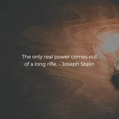 40 Famous quotes and sayings by Joseph Stalin