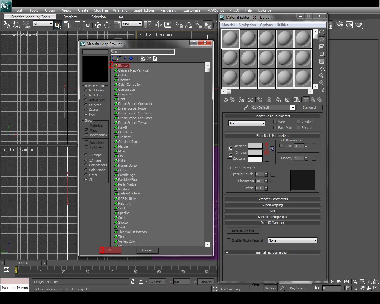 V3N0M's - 2D and 3D art: Creating a 3D Bullet