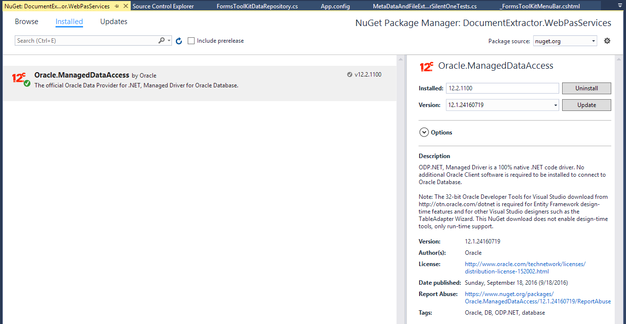 Hello This Is A Heading Oracle Manageddataaccess Accessing Oracle From Without Having To