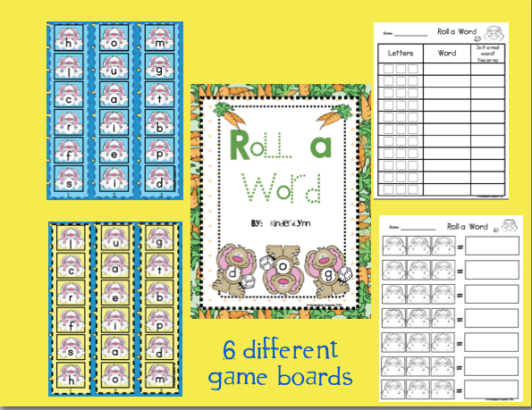 Welcome to Kinderglynn: Roll a Word