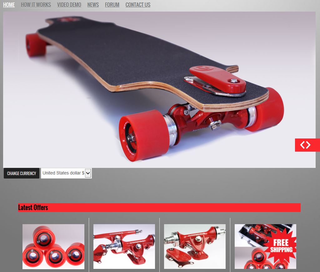 endless rider: matos: brakeboard