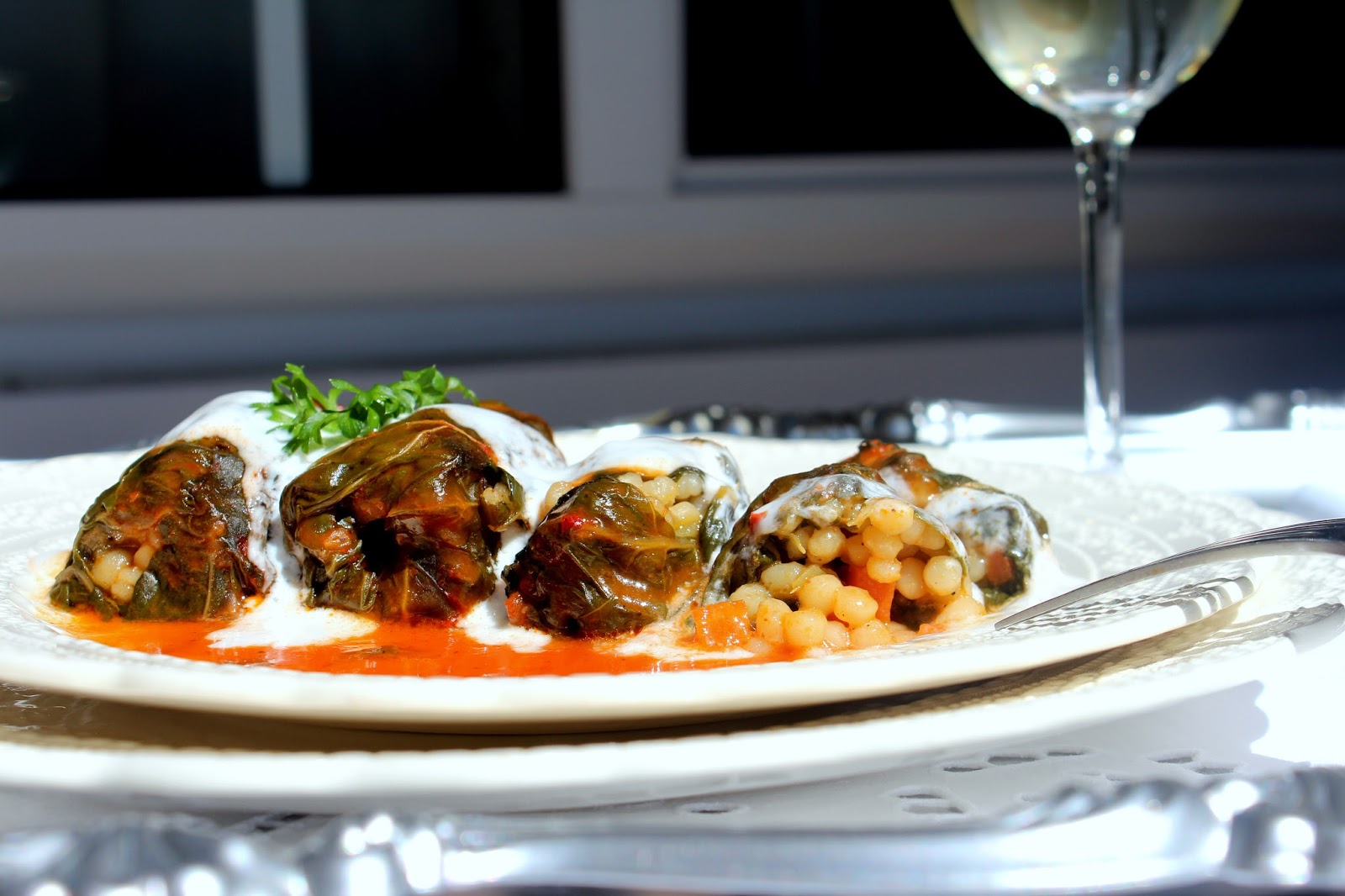 Cooking with Zoki: Posne sarmice sa blitvom