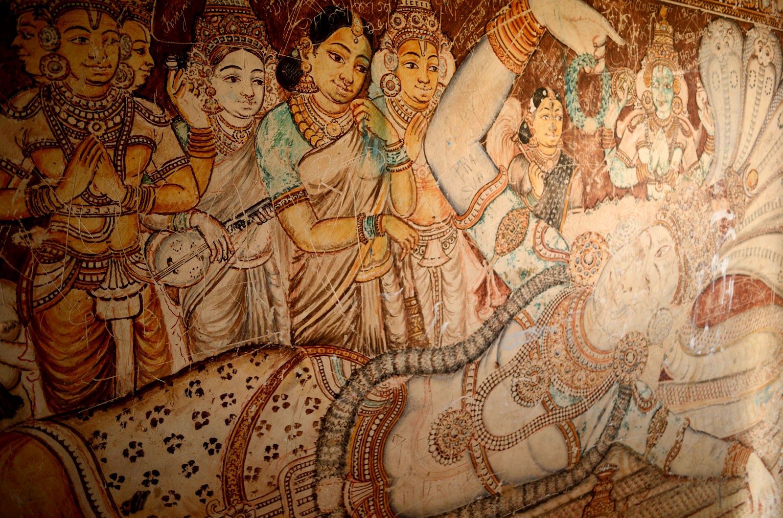 Heritage week special - Vandalised murals of Suseendram - Lakshmi Sharath