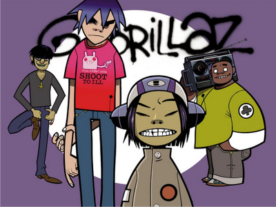 Gorillaz website phase 1 - dasbig