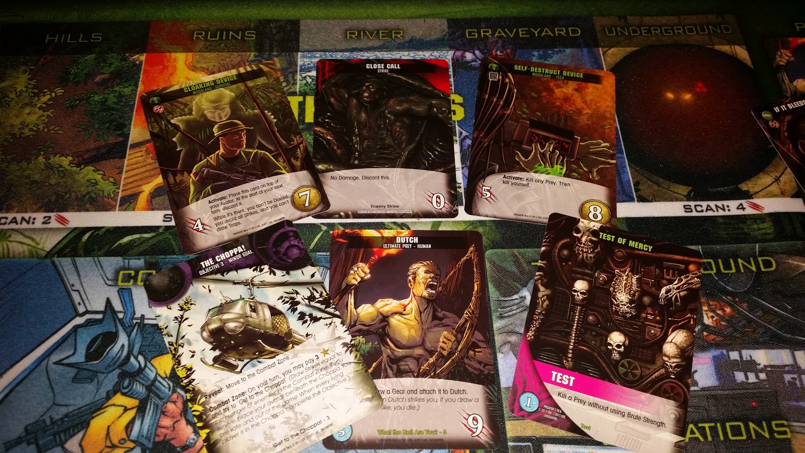 Legendary Encounters a Predator Deck building Game from Upper Deck ...