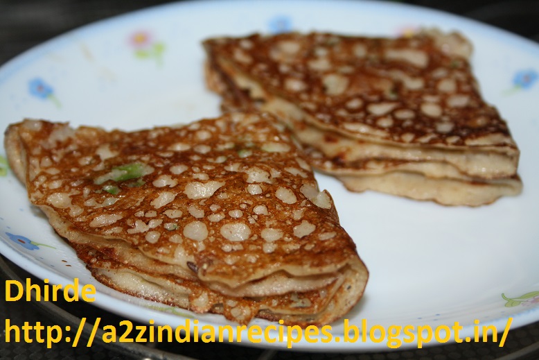 a2zindianrecipes: Dhirde