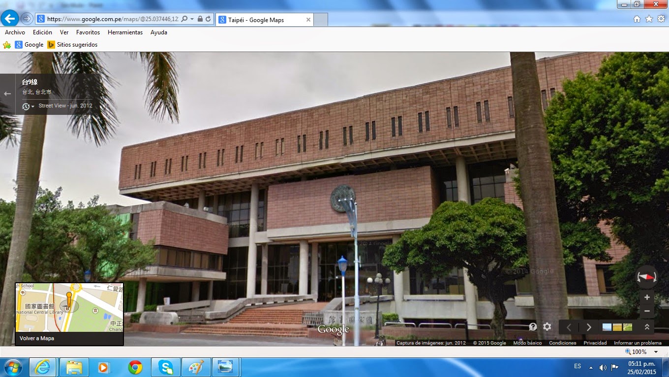 CITY NEW TAIPE - TAIWAN - NATIONAL CENTRAL LIBRARY TAIPE