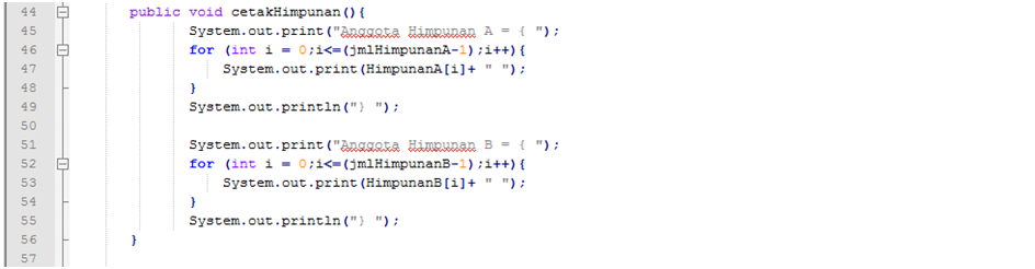 Nemure no King: Program Relasi Fungsi Dengan Java
