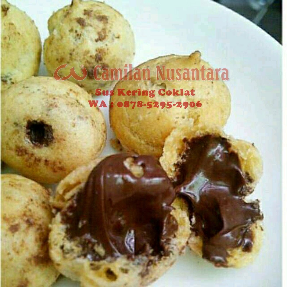 RESEP DAN CARA MEMBUAT KUE SUS KERING COKLAT YANG MUDAH