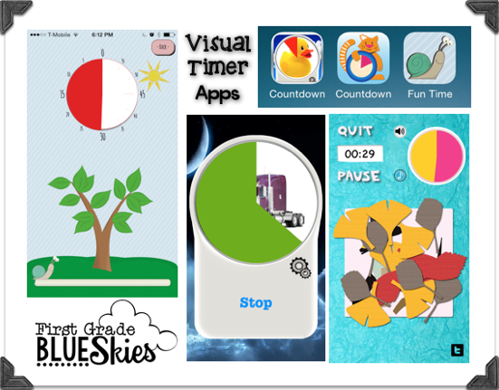 Using Visual Timers is a Bright Idea! | First Grade Blue Skies | Bloglovin’