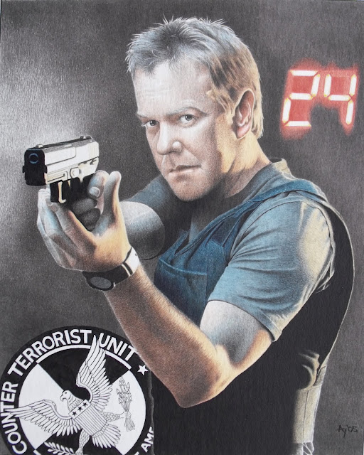 ArtistAlan: Kiefer Sutherland as Jack Bauer