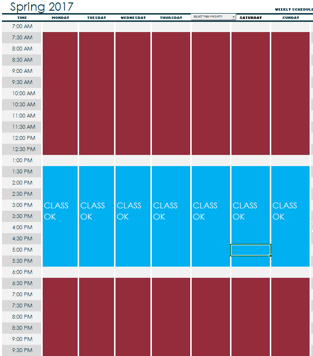 How to Plan A Full Time School Schedule When You Work Full Time Too - A ...