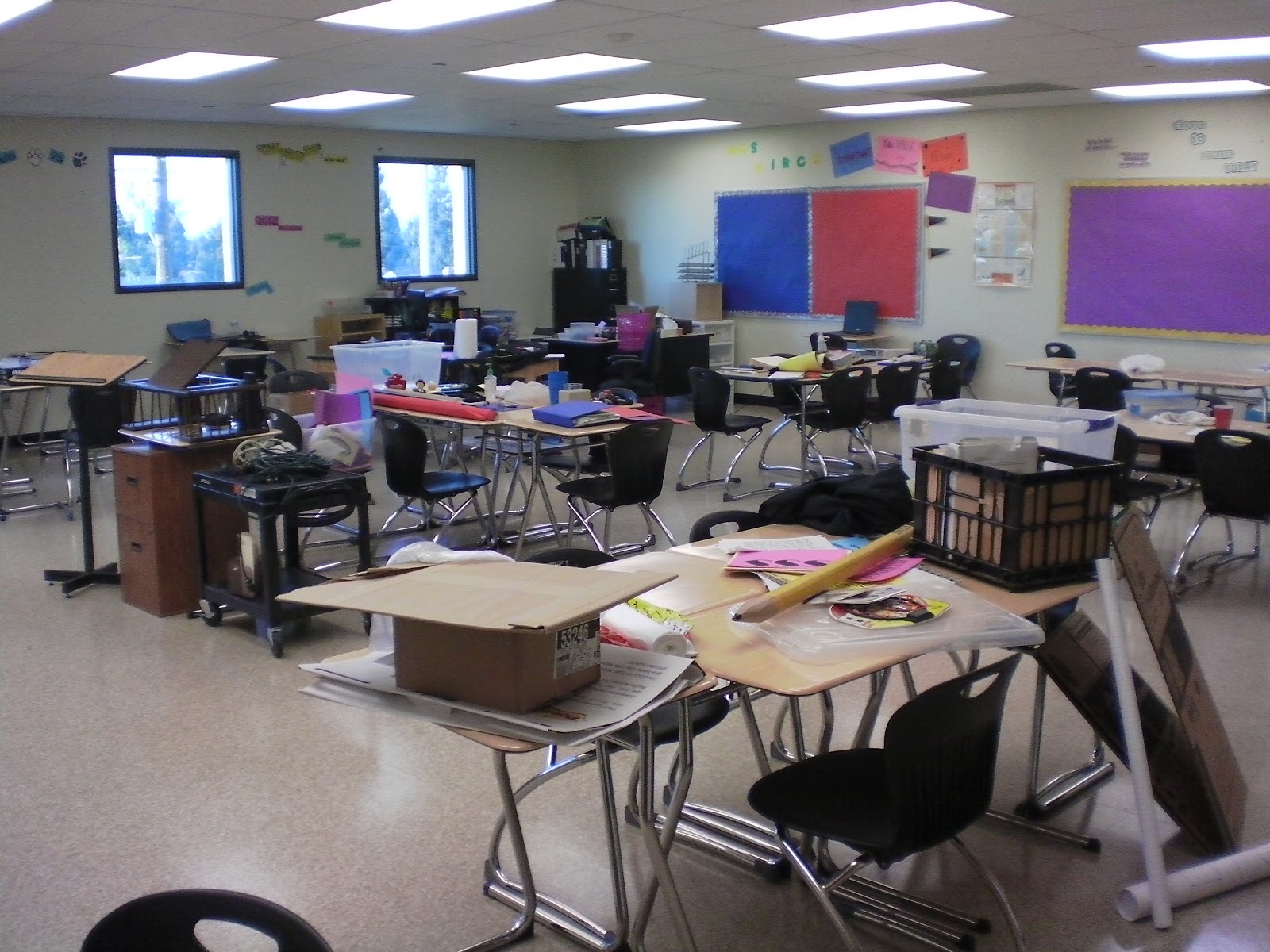 Flipping with Kirch: Whew! Setting up my classroom for #flipclass!