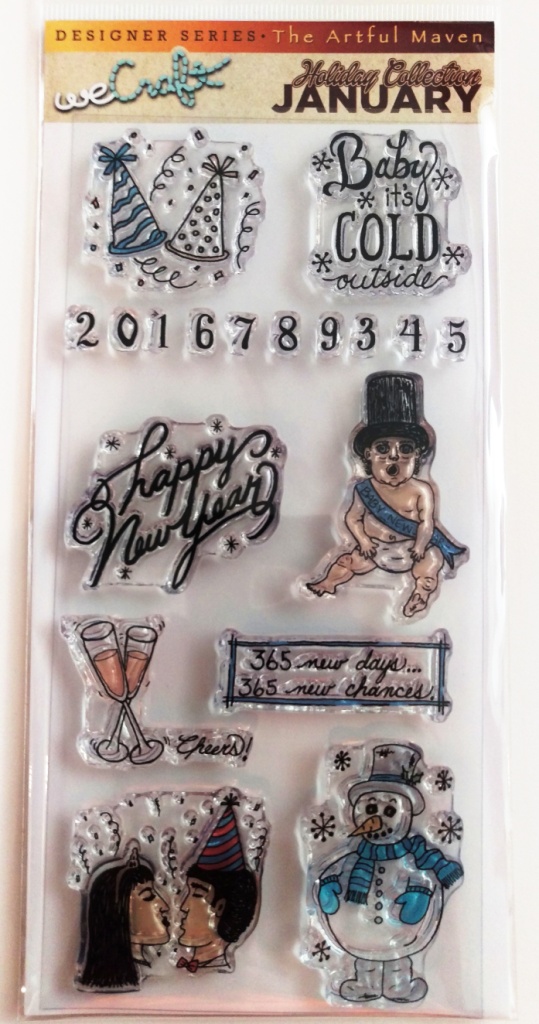 The Artful Maven: New Holiday Collection Stamps - January