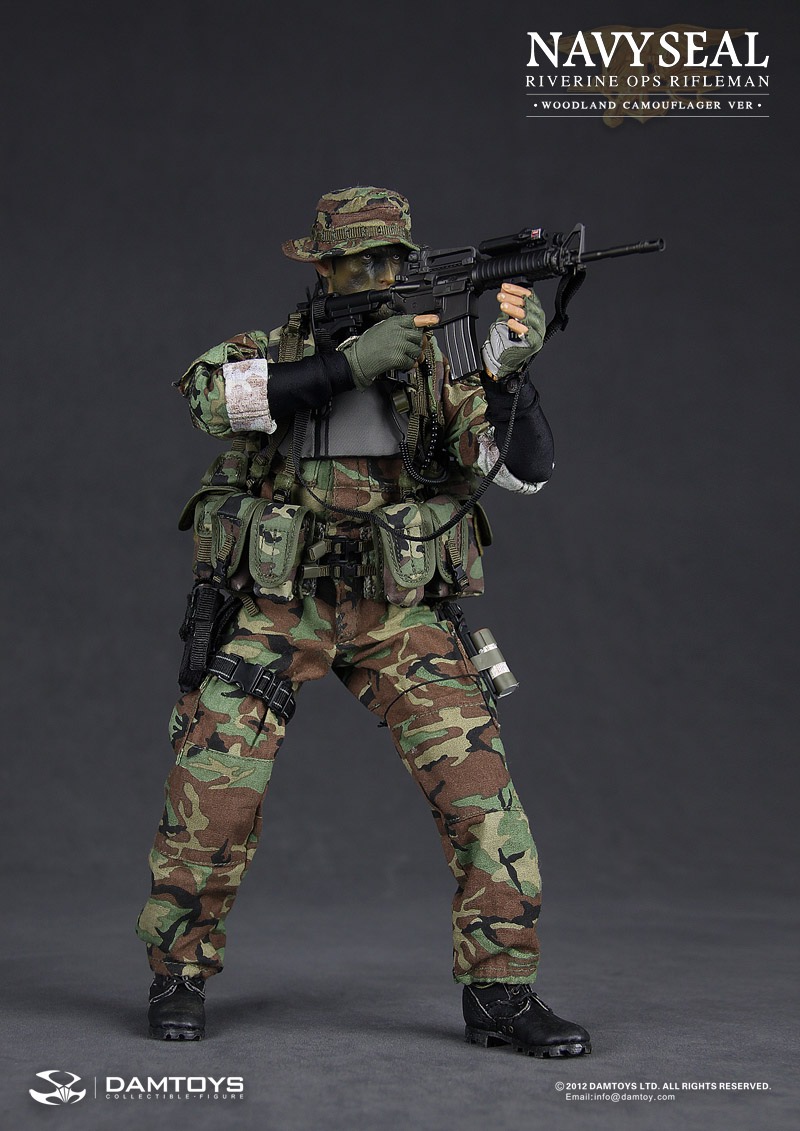 toyhaven: Preview DAM Toys 1/6 U.S. Navy SEAL Riverine Ops Rifleman ...