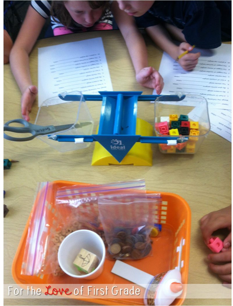 For the Love of First Grade: Fun with All Kinds of Measurment