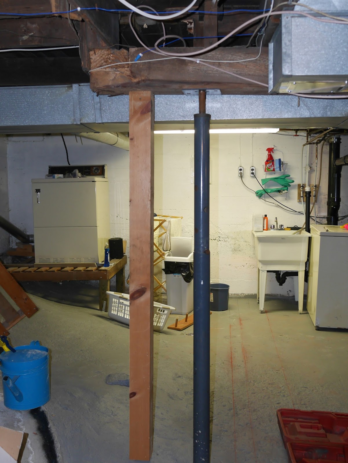 Renovations and Old Houses: Interior Weeping System: Day 2 - Chipping ...