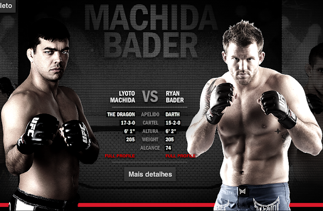 Vídeo - UFC on Fox 4 - Lyoto Machida x Ryan Bader | NocauteTUBE