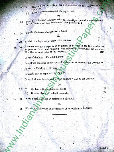 CE2402 Estimation and Quantity Surveying May June 2016 Question Paper ...