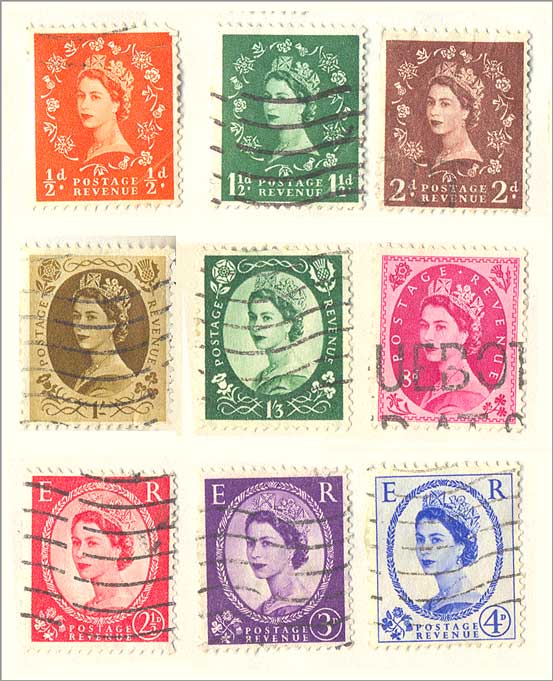 POSTCARDY: the postcard explorer: Queen Elizabeth Stamps - Machin ...