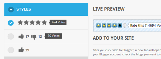 How to Add a Post Rating System in Blogger | Blogger Bulls