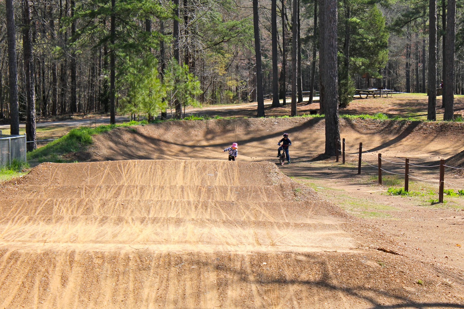 grass stains: BMXing it at Oak Mountain