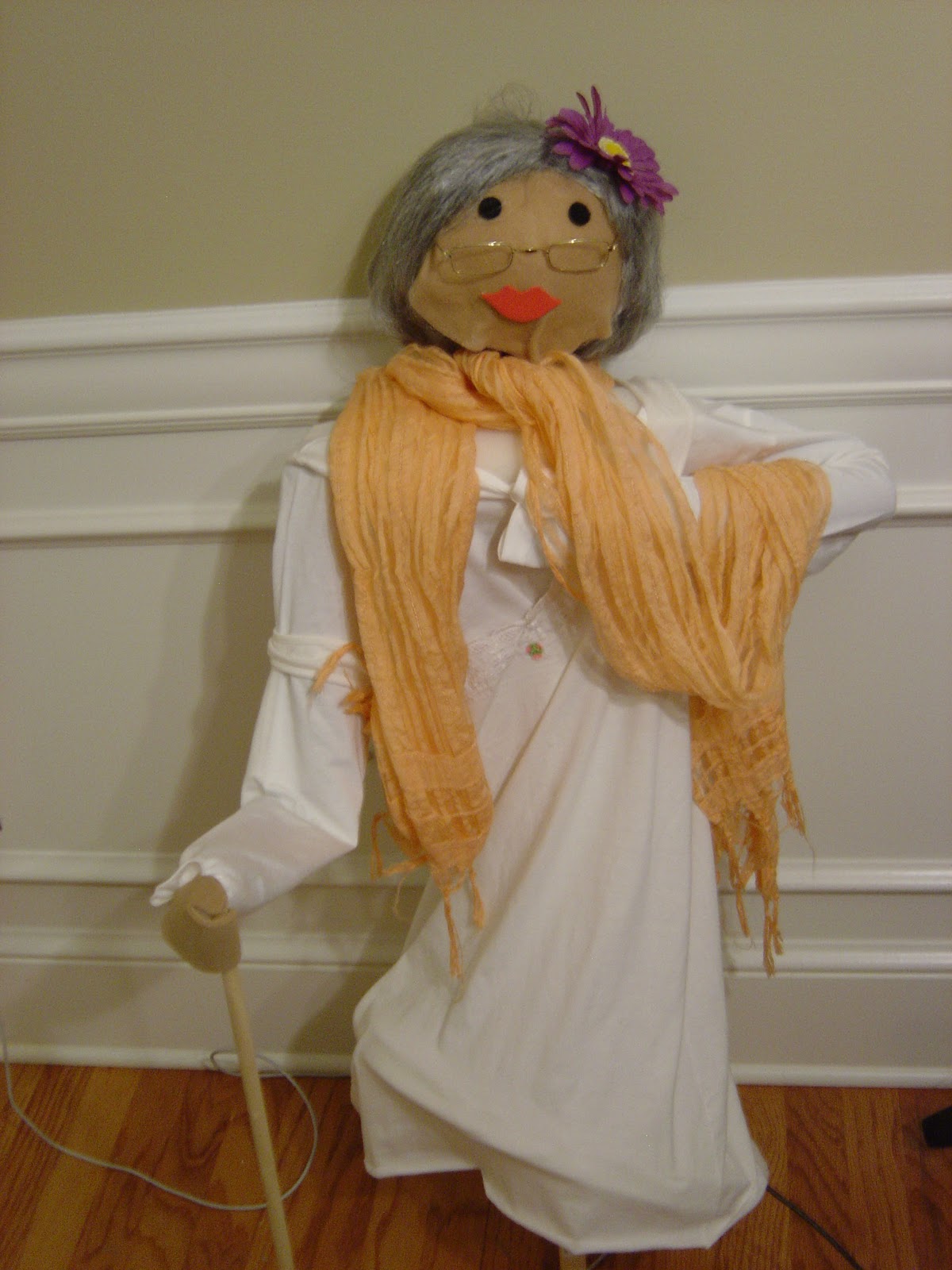 OLD LADY PUPPET BLOG
