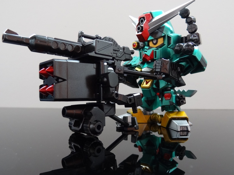 SD Legend BB Command Gundam painted build