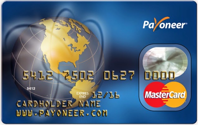 Home ~ Payoneer Free Prepaid MasterCard