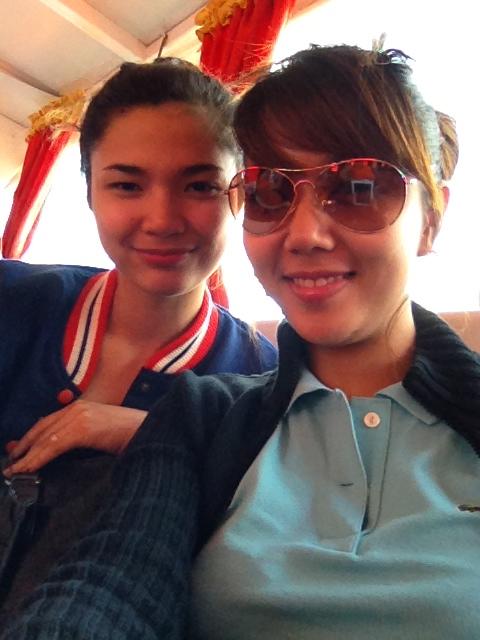 China R.: Tanduay Models in Puerto Galera